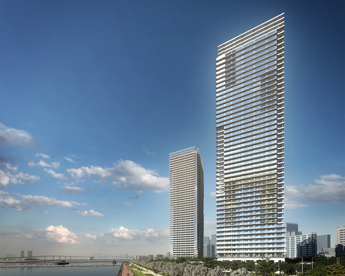 Tokyo, torri residenziali di Richard Meier per accedere alla città ...