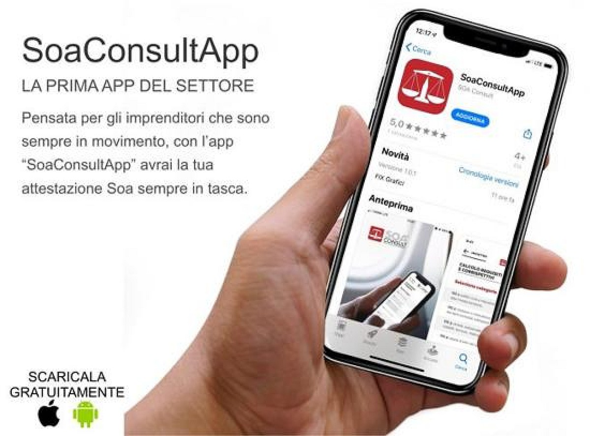 Attestazioni Soa: disponibile l'App multipiattaforma | Build News