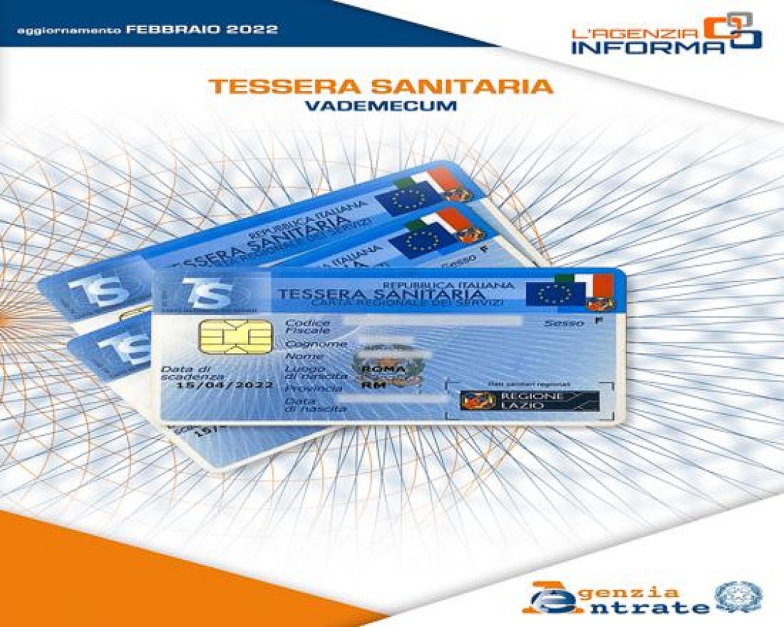 Tessera sanitaria/Codice fiscale: aggiornata la Guida dell'Agenzia ...