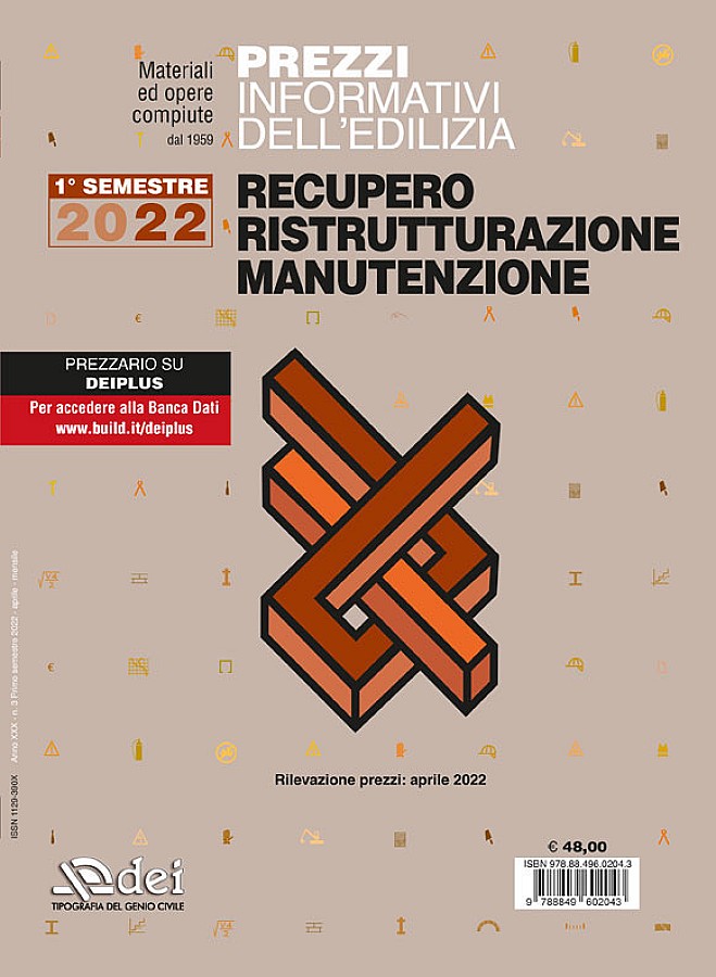 Disponibile il nuovo Prezzario DEI Recupero e Manutenzione | Build News Disponibile il nuovo Prezzario DEI Recupero e Manutenzione | Build News
