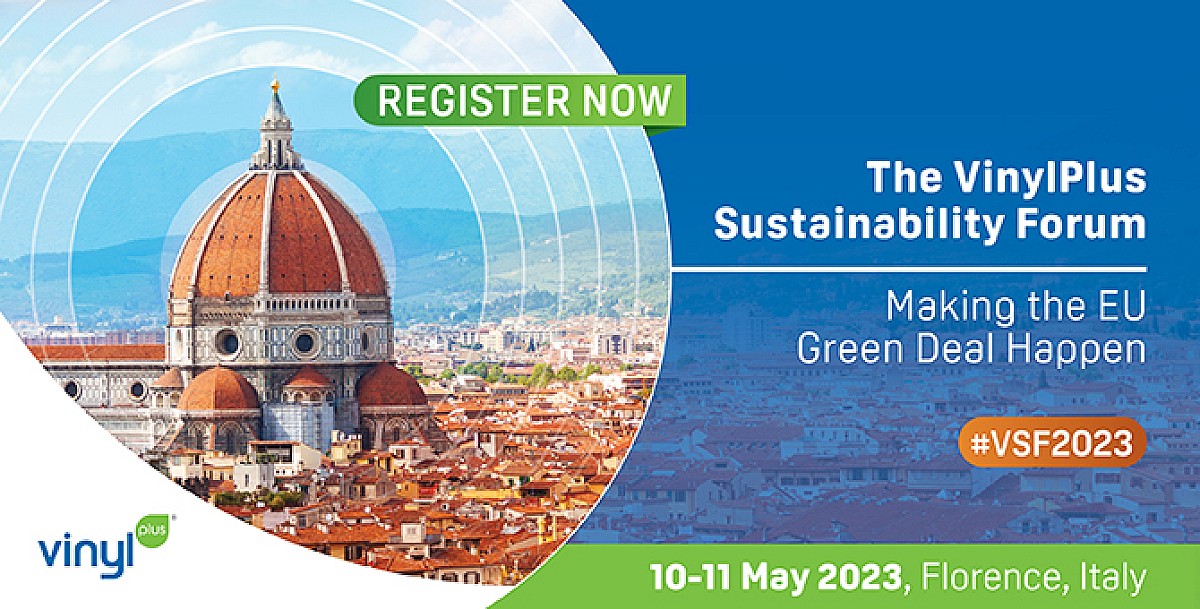 VinylPlus Sustainability Forum a Firenze il 10 e l'11 maggio | Build News