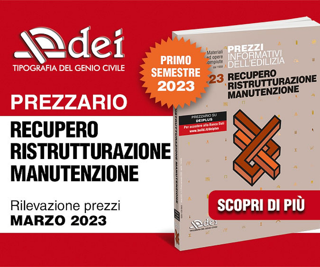 Prezzario DEI: Recupero ristrutturazione e manutenzione | Build News Prezzario DEI: Recupero ristrutturazione e manutenzione | Build News