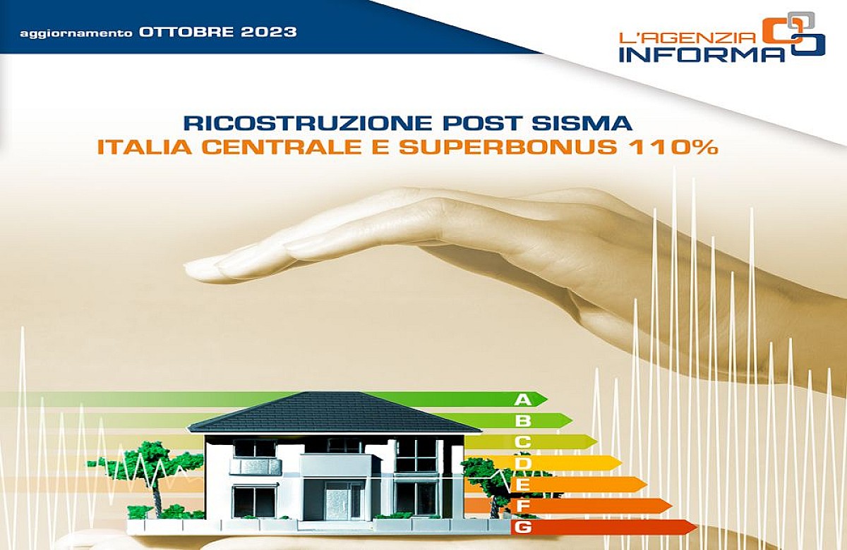 Superbonus 110% per ricostruzione post sisma 2016: aggiornata la Guida ...