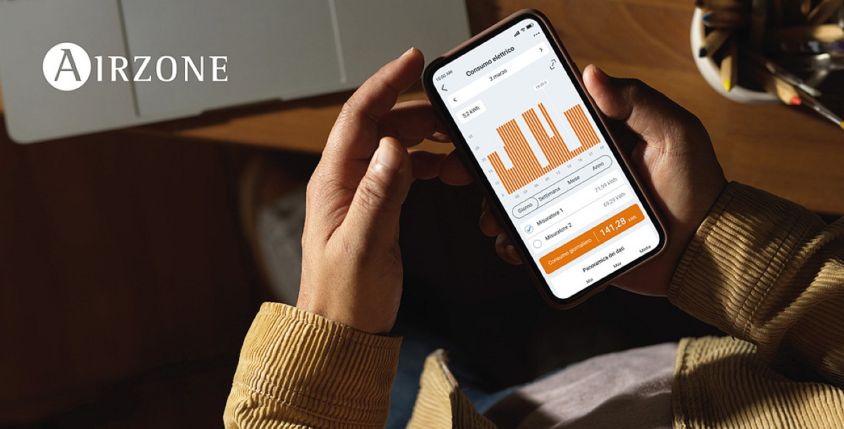 Si aggiorna l’app di Airzone per monitorare spese e consumi | Build News