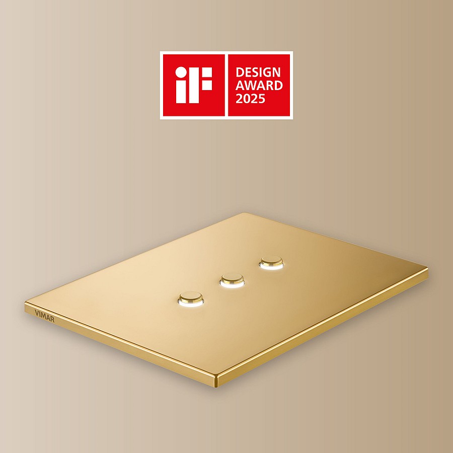 Vimar premiata agli iF Design Award 2025 con la serie Eikon Exé | Build News