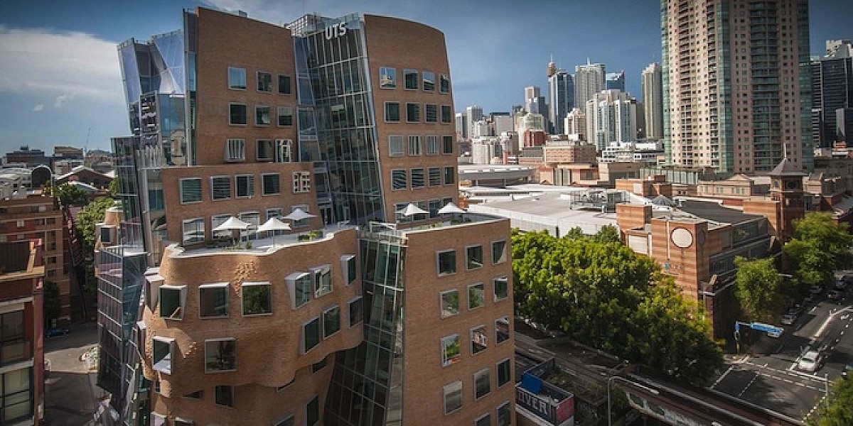 Campus universitario di Sidney. Inaugurato l'edificio 'accartocciato ...