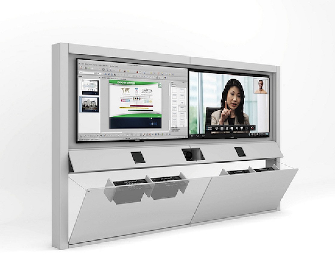 Videoconference wall, sistema di videoconferenza [VIDEO] | Build News