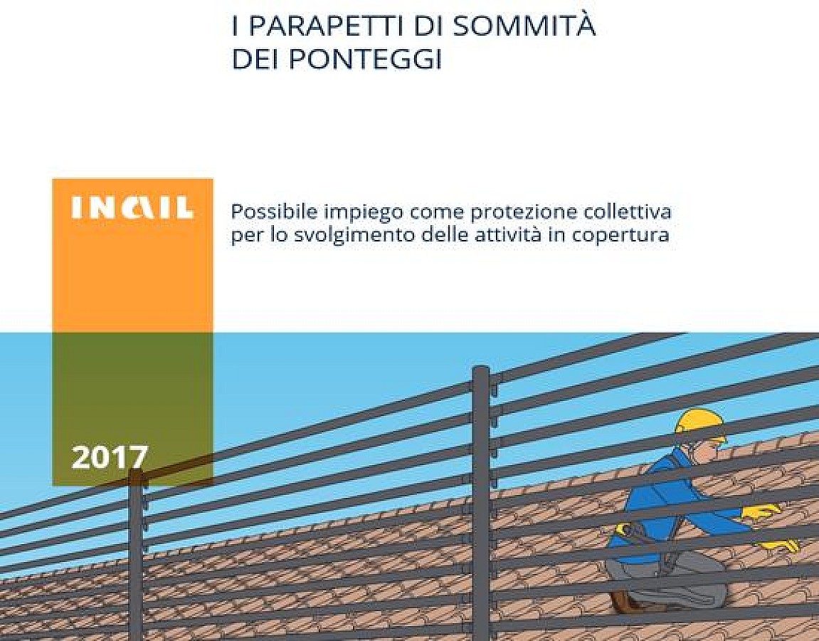 Parapetti di sommità dei ponteggi: studio Inail | Build News