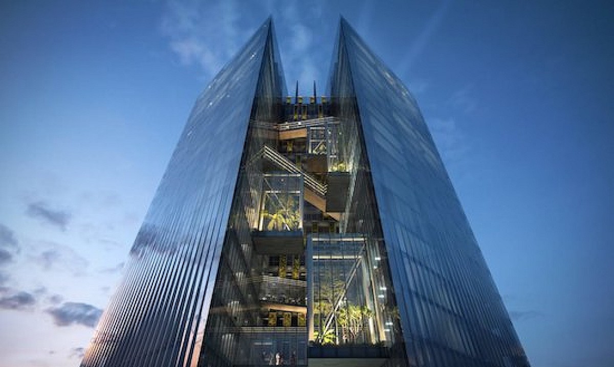 Una torre divisa a metà | Build News